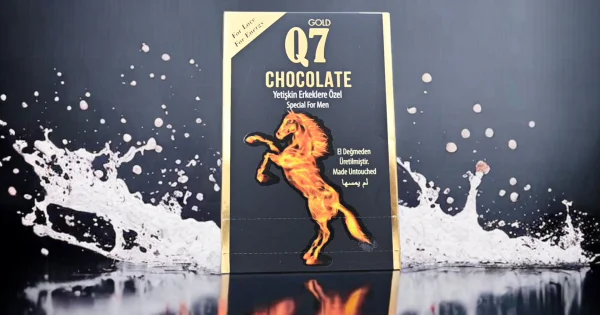 Q7 Bar Chocolate with aphrodisiac for men - 12 pcs. | Anabolic1®